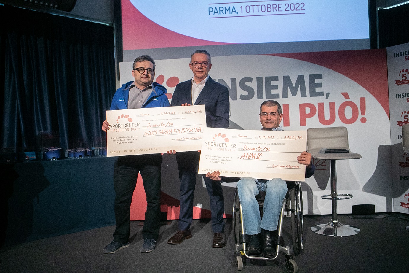 Sport Center: 5 anni di attività, una festa e una donazione pro Anmic e ...